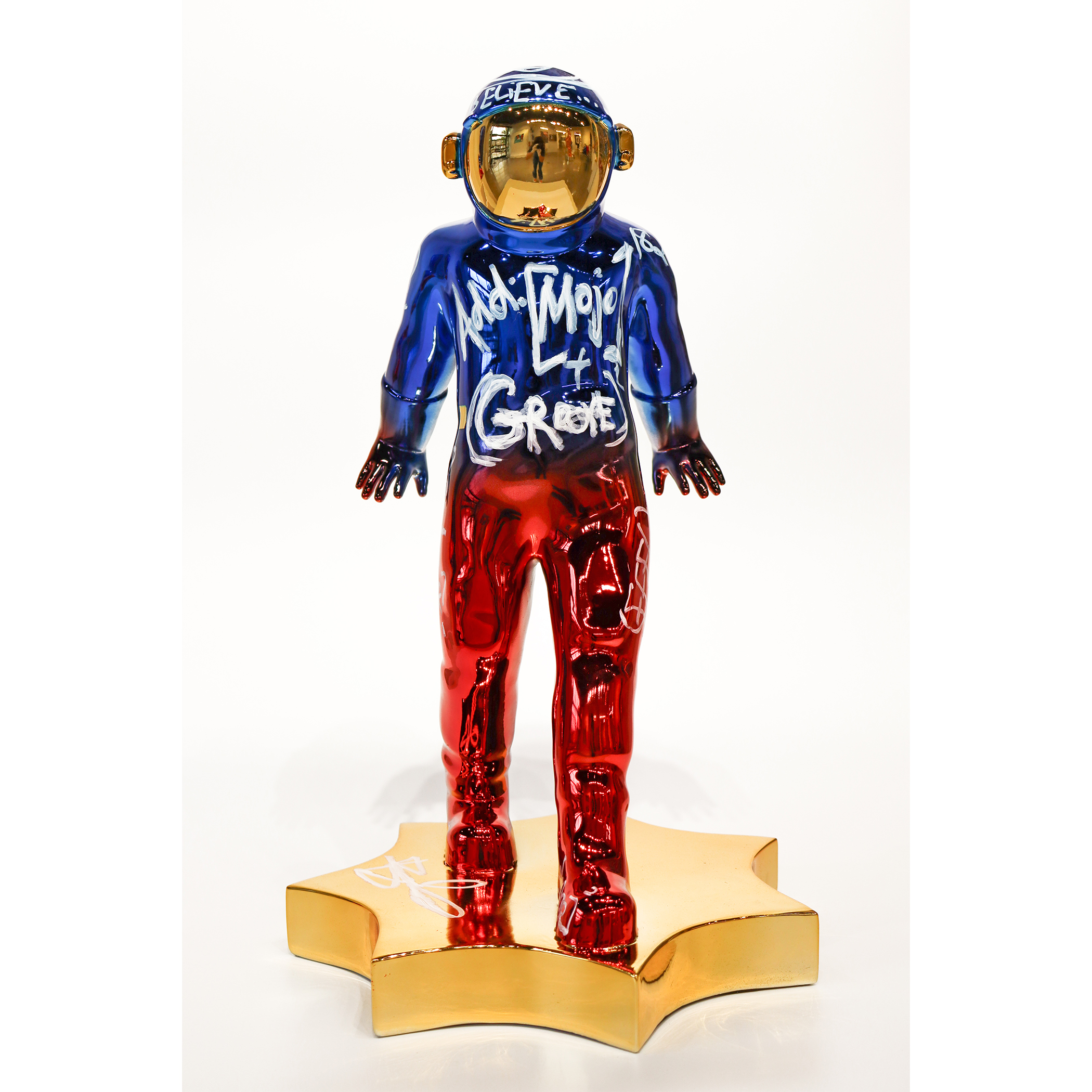 Magic (fusion gradient and gold) - District Gallery