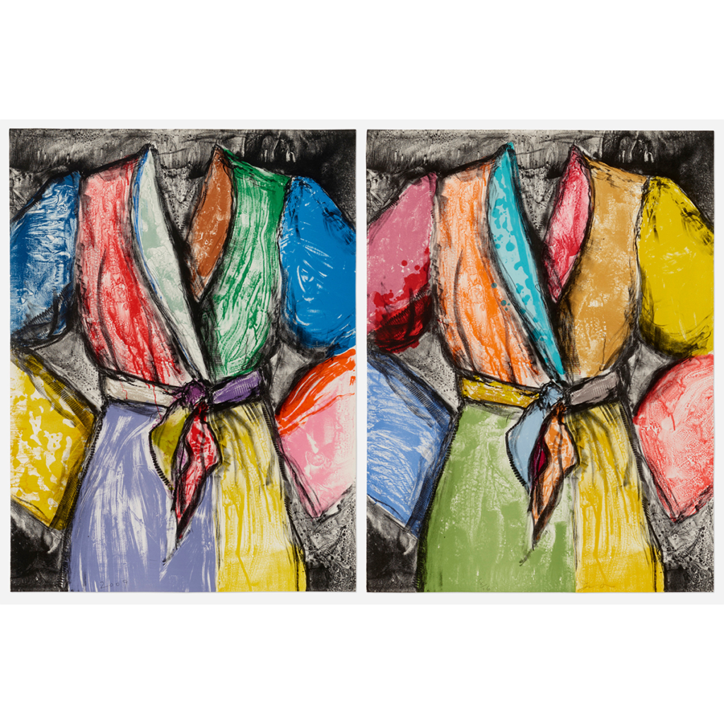 Double Dose of Color (diptych) - District Gallery